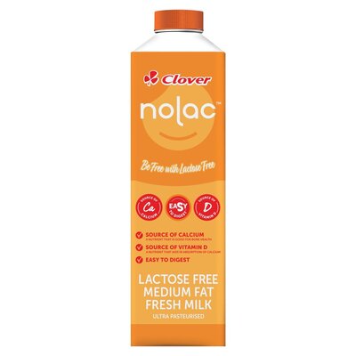 Clover Nolac Lactose Free Fresh Milk 1l | Smart Price Specials | PnP Home