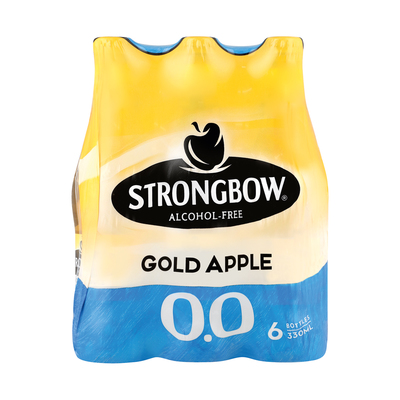 Strongbow Gold Apple 0.0 Non Alcoholic 6 x 330ml | PnP