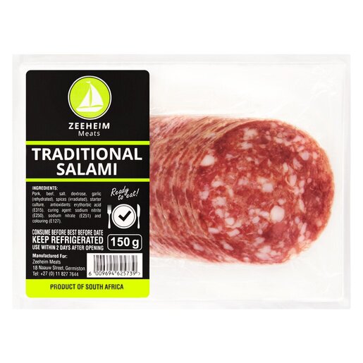 Zeeheim Meat Traditional Salami 150g | PnP