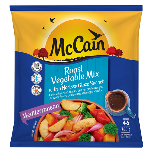 McCain Mediterranean Roast Vegetables 700g x 14 | PnP