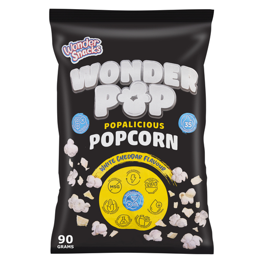 Wonder Pop White Cheddar Flavour Popalicious Popcorn 90g | PnP