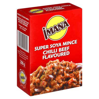 Imana Chilli Beef Super Soya Mince 200g | PnP