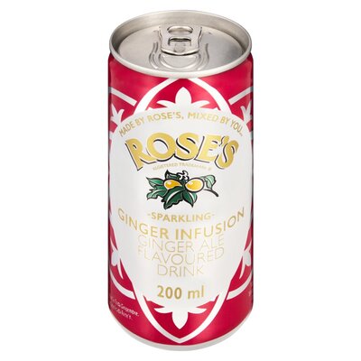 Rose's Carbonated Soft Drinks Ginger Infusion 200ml | PnP