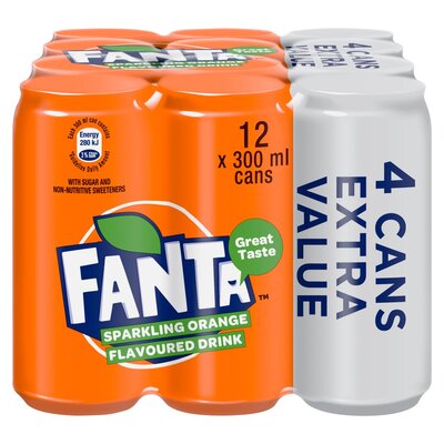 FANTA REG 300ML 8 + 4 FREE 12EA x 2 | PnP