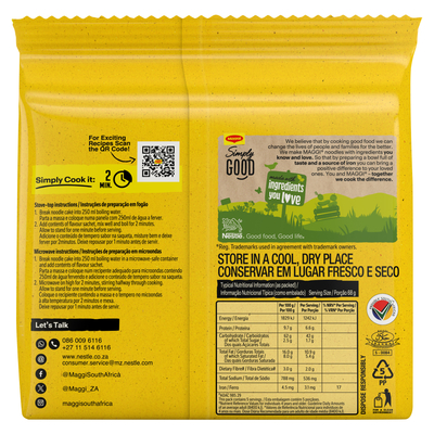 Maggi Cheese Instant Noodles Multi Pack 5 x 68g | PnP