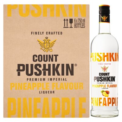 Count Pushkin Pineapple Vodka 6 x 750ml | PnP