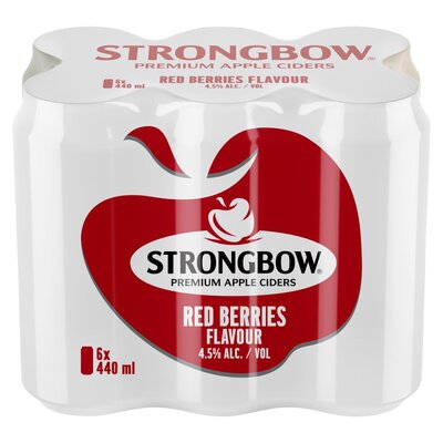 Strongbow Red Berries Cans 6 x 440ml | PnP