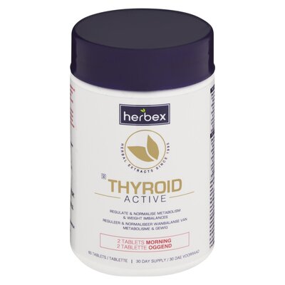 Herbex Thyroid Active Tablets 60 Pack | PnP