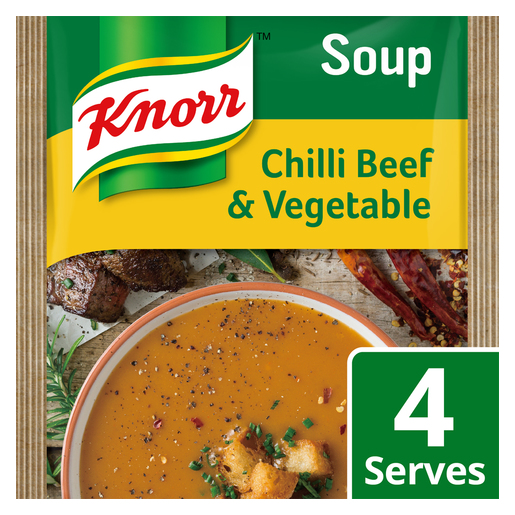 Knorr Chilli Beef and Vegetable Thickening Soup 50g x 60 | PnP