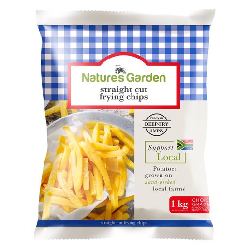 Natures Garden Straight Cut Frying Chips 1kg | Smart Price Specials ...