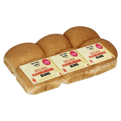 PnP Bakehouse Brown Hamburger Rolls 6 Pack | PnP