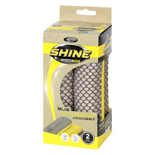 Moto-quip Shine Bug Scrub Sponge | PnP