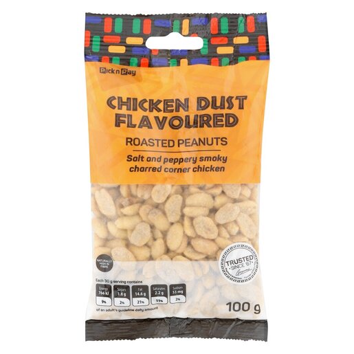 PnP Africa Rise Chicken Dust Flavoured Peanuts 100g | PnP