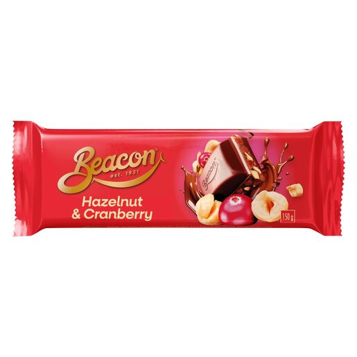 Beacon Heavenly Hazelnuts & Cranberry Milk Chocolate 150g | PnP