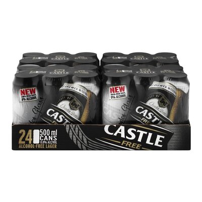 Castle Free Can 24 x 500ml | PnP