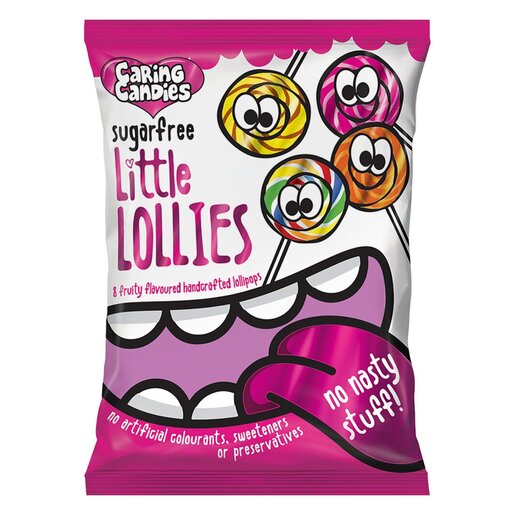 Caring Candies Suger Free Little Lollies 80g | PnP