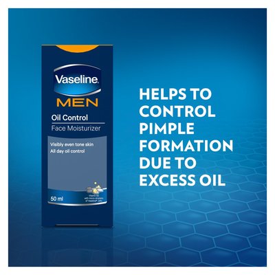 Vaseline for Men Face Moisturiser Oil Control 50ml | PnP
