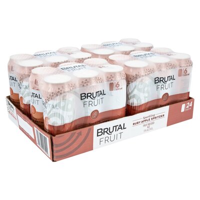 Brutal Fruit Ruby Apple Spritzer 24 x 500ml | PnP