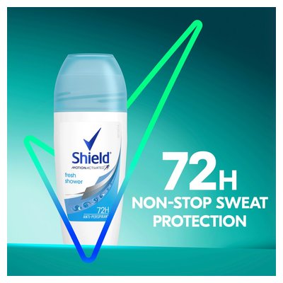 Shield Women Fresh Shower Antiperspirant Roll On Deodorant 50ml | Smart ...