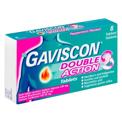 Gaviscon Antacid Plus Tabs 8ea | Smart Price Specials | PnP Home
