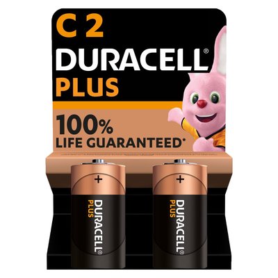 Duracell Plus C Batteries 2 Pack | Smart Price Specials | PnP Home