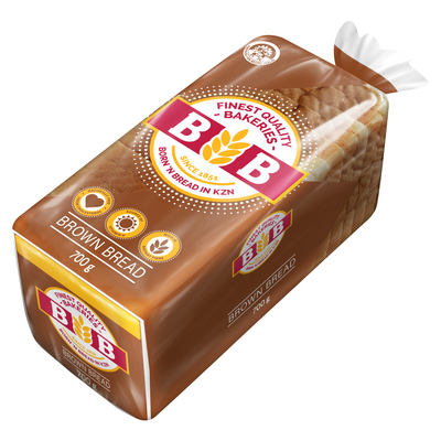 BB Sliced Brown Bread 700g | PnP