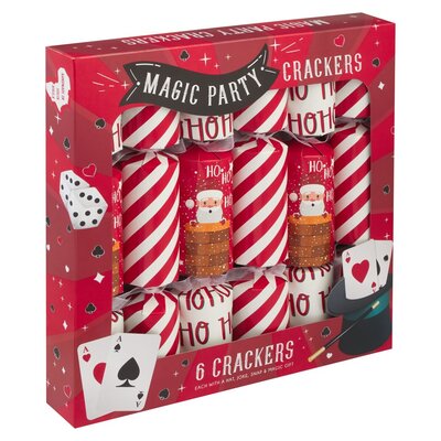 Holly & Ivy Party Christmas Crackers 6 Pack | PnP