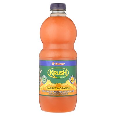 Clover Krush Fruit Juice 100% Carrot & Orange 1.5L | PnP
