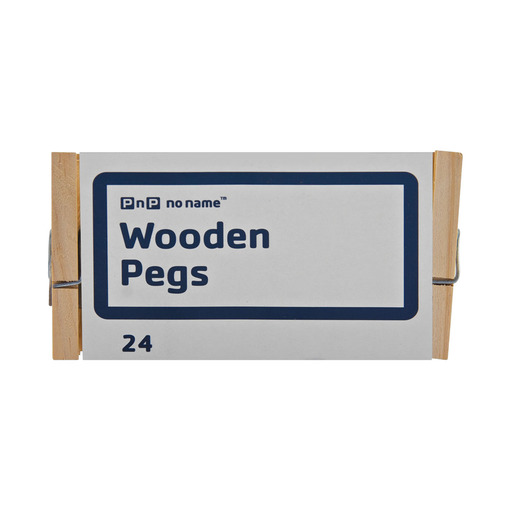 PnP No Name Clothes Pegs 24ea x 50 | PnP
