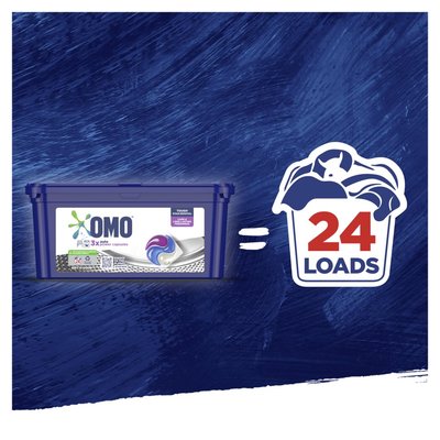Omo Stain Removal Auto Laundry Capsules 24 Pack | PnP