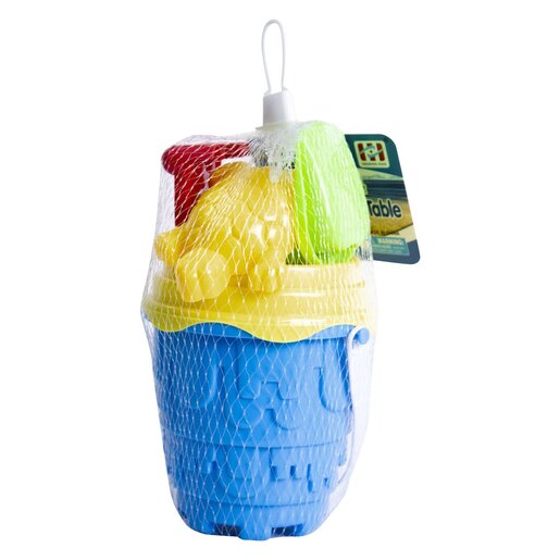Summer Fun Bucket Spade & Mold Set 6 Piece | PnP