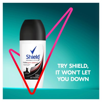 Shield Women Invisible Germ Defence Antiperspirant Roll-On Deodorant 50ml | PnP