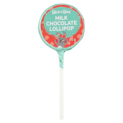 PnP Foiled Chocolate Lollipop 20g | PnP