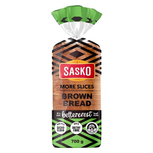 Sasko More Slices Brown Bread 700g | PnP