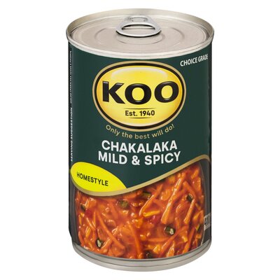 Koo Mild & Spicy Chakalaka 410g | PnP