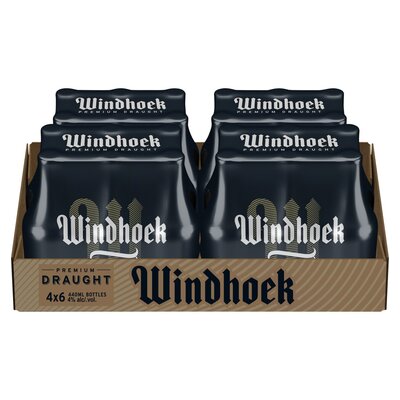 Windhoek Draught NRB 24 x 440ml | PnP