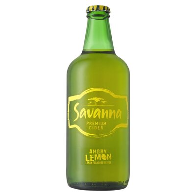 Savanna Cider Angry Lemon 12 x 500ml | PnP