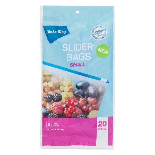 PnP Slider Bag Small 20 Pack | PnP