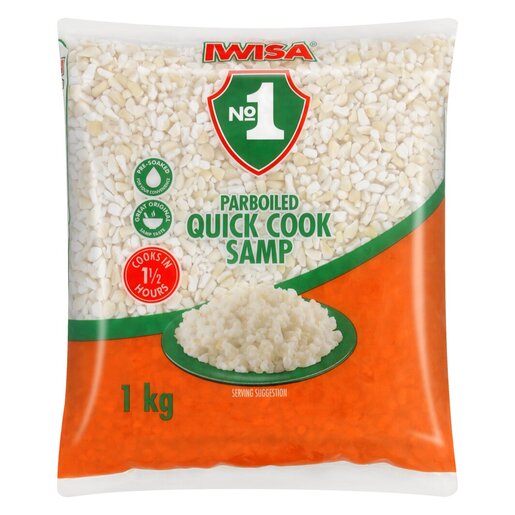 Iwisa Parboiled Quick Cook Samp 1kg | PnP