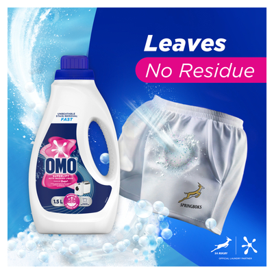 Omo Stain Removal Auto Washing Liquid Detergent with Comfort Freshness ...