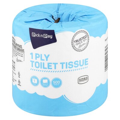PnP 1 Ply Toilet Tissue Paper 1ea | PnP