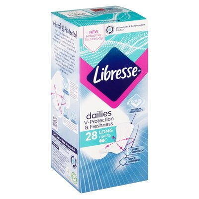 Libresse Pantyliners Long 28ea | PnP