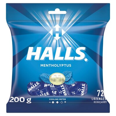 Hall's Lozenges Ice Blue 72 pieces | PnP