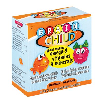 Bioter Comed Health Brainchild 60 Multivitamin Chew Tablets | PnP