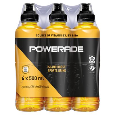 Powerade Island Burst Sports Drink 6 x 500ml | PnP