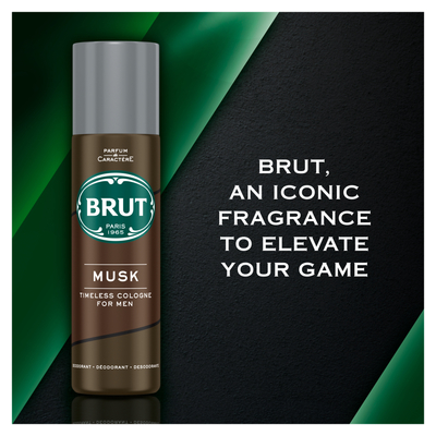 Brut Musk Aerosol Deodorant Body Spray 120ml | PnP