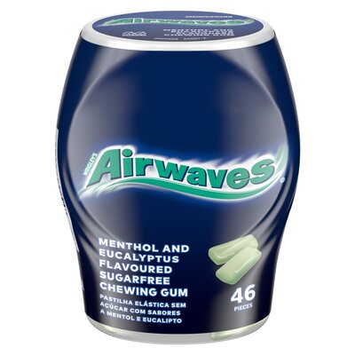 Airwaves Menthol & Eucalyptus Chewing Gum 46 Pieces | PnP