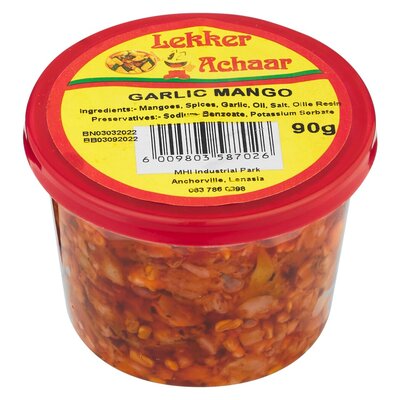 Lekker Mango Garlic Achaar 90g | PnP