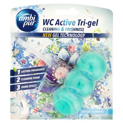 Ambi Pur Flush Gel Starter Kit Hyacinthus & Green 48g | PnP