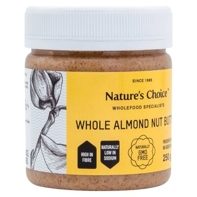 Nature's Choice Whole Almond Nut Butter 250g | PnP
